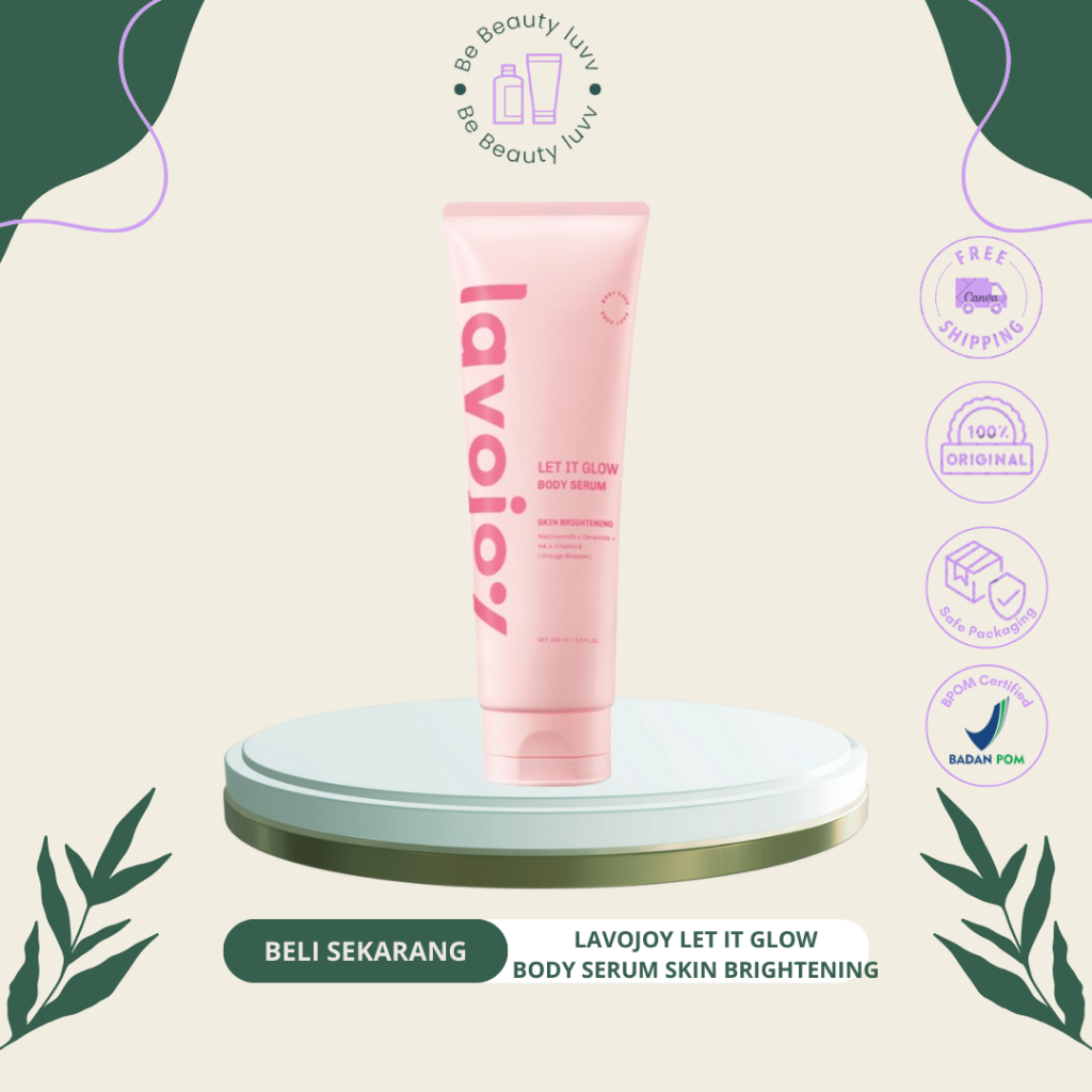 Jual Lavojoy Let It Glow Skin Brightening Body Serum 180ML | Shopee ...