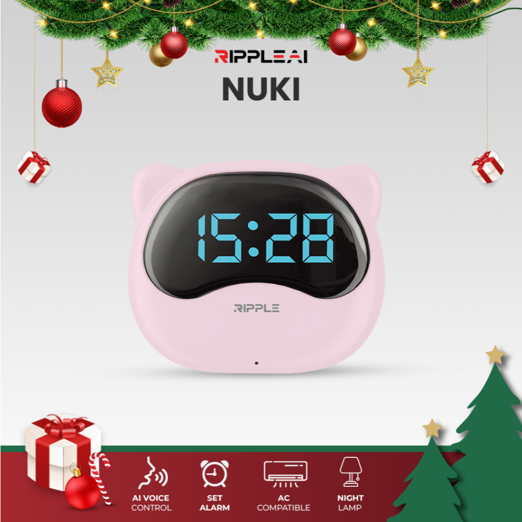 Jual RIPPLE Smart AI AC Remote bebek pintar TV AC Night Lamp Alarm NUKI ...