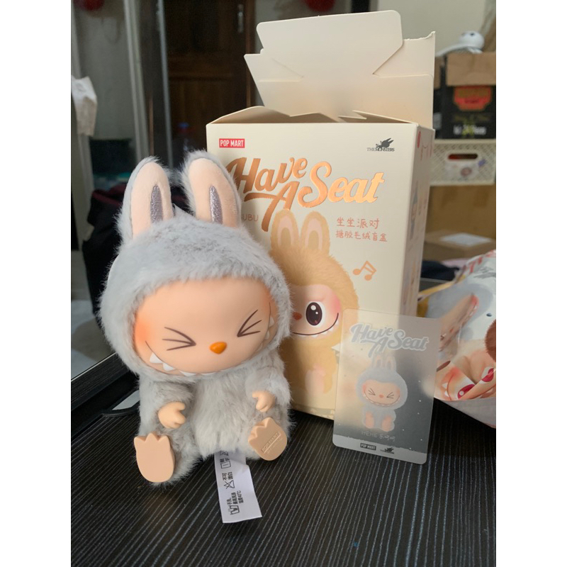 Jual Labubu Have a Seat V2 Hehe Original Popmart | Shopee Indonesia