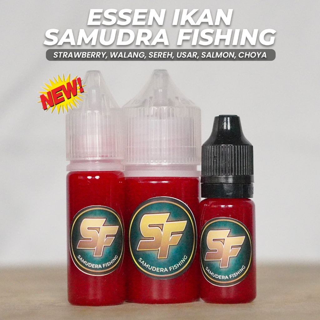 Jual Samudera Fishing Aroma Strawberry Walang Essen Ikan Mas Harian ...