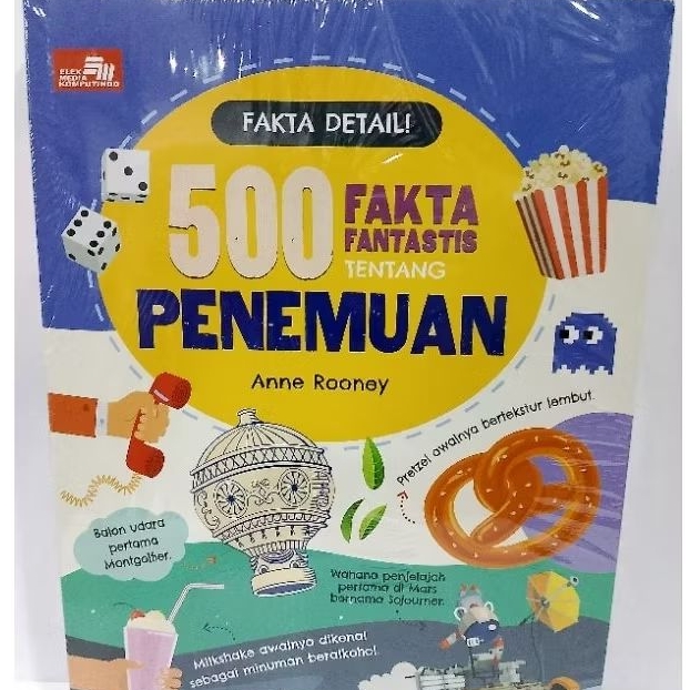 Jual Buku ORIGINAL 500 FAKTA FANTASTIS TENTANG PENEMUAN | Shopee Indonesia