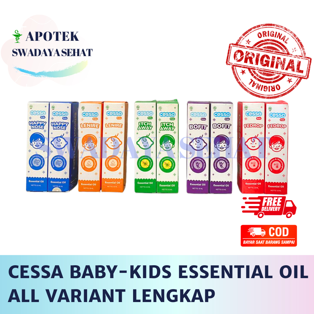 Jual CESSA Baby Kids Essential Oil Varian Lengkap - Happy Nose Lenire ...