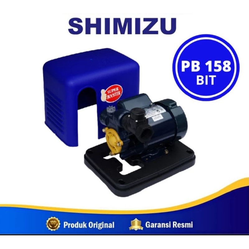 Jual Pompa Booster Shimizu PB-158 BIT / Automatic Booster Pump Shimizu PB 158 Bit / PB 158bit ...