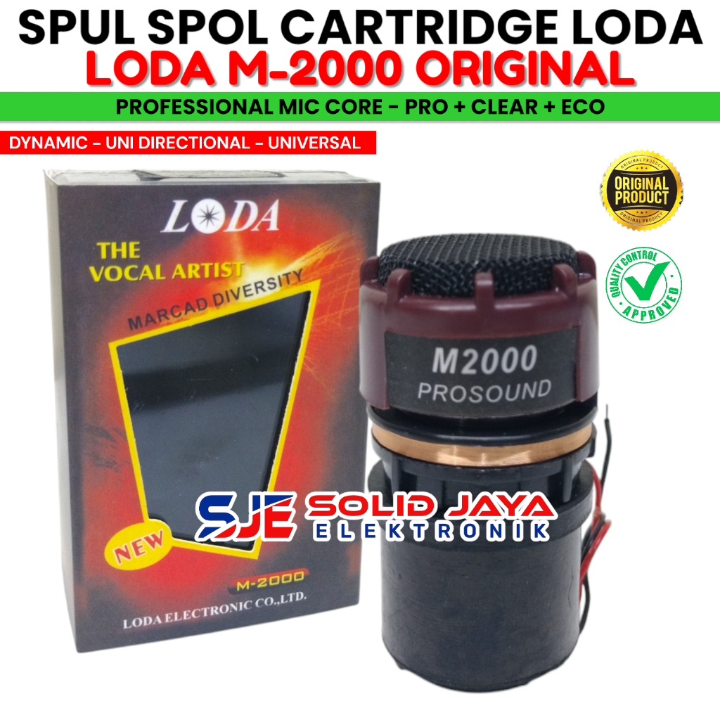 Jual SPUL SPULL MIC LODA M2000 MICROPHONE SPOL SPOOL SPUEL CARTRIDGE ...