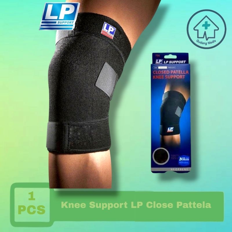 Jual LP Knee Support Closed Patella Knee Support LP Close Patella 756 ...
