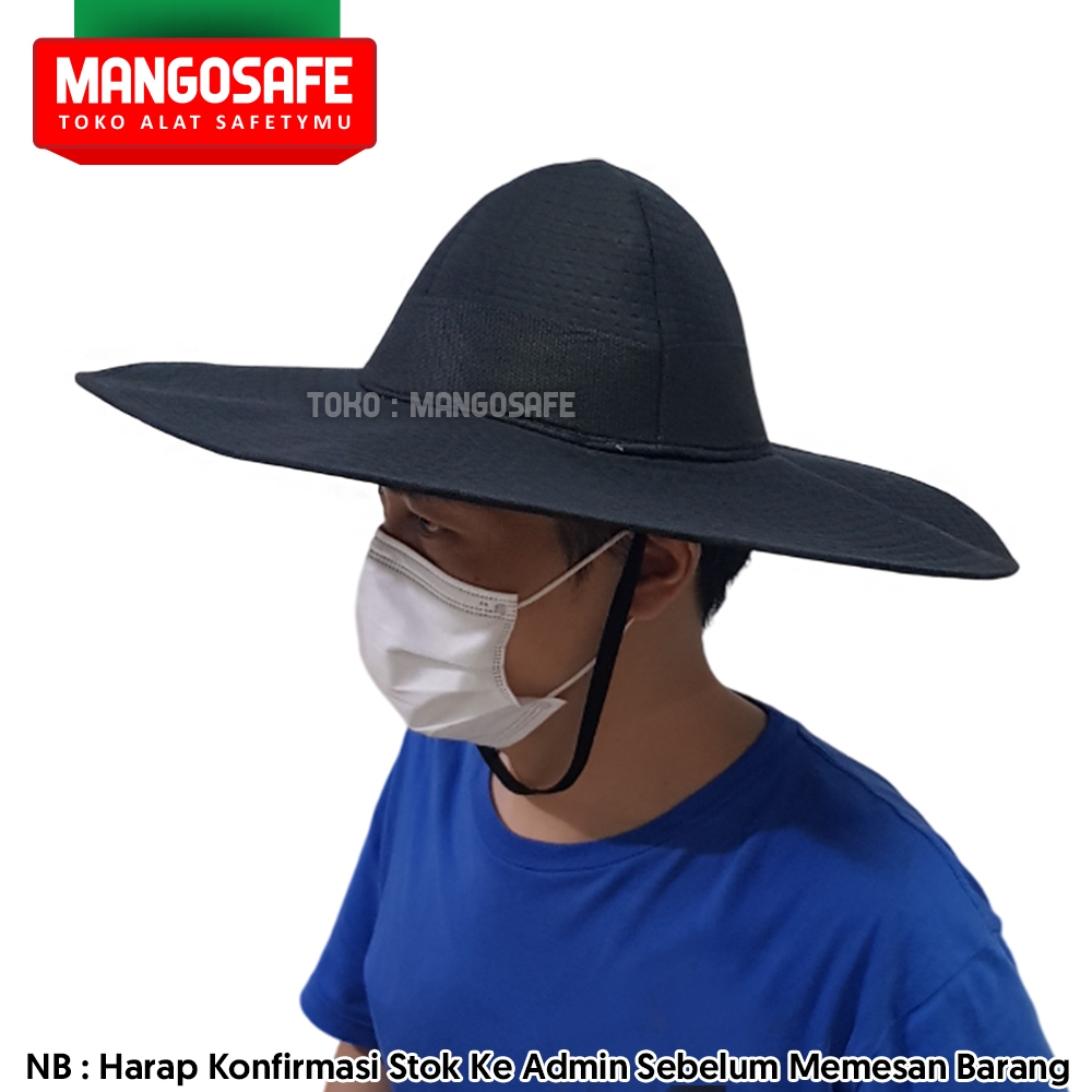 Jual Topi Petani Berkebun Nelayan Pancing Tahan Panas / Topi Koboy Daun ...