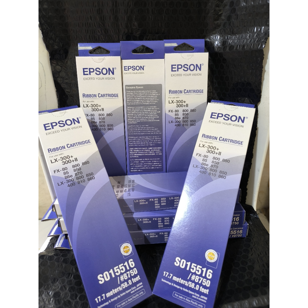 Jual Pita Ribbon Cartridge Printer Epson LX-300 LX-300+ LX-300+ II ...
