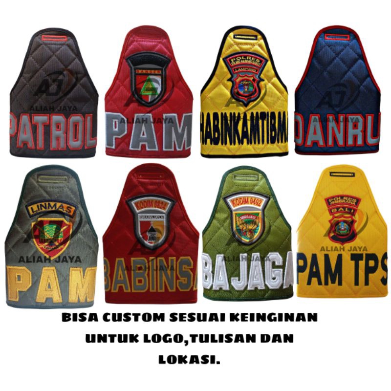 Jual Ban Lengan Custum Logo Dan Tulisan | Ban Lengan Custum Sesuai ...