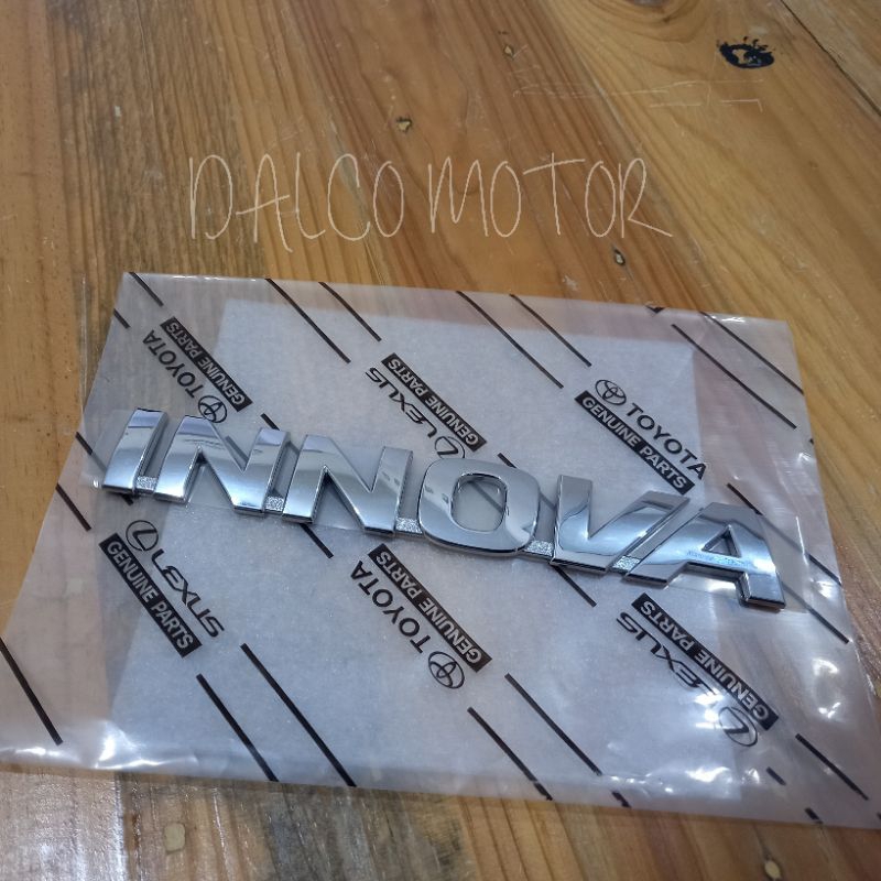 Jual EMBLEM LOGO INNOVA ORIGINAL INNOVA REBORN CHROME | Shopee Indonesia