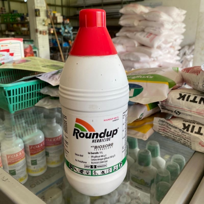 Jual Roundup 1 Liter | Herbisida | Obat Rumput, Racun Rumput | Shopee ...