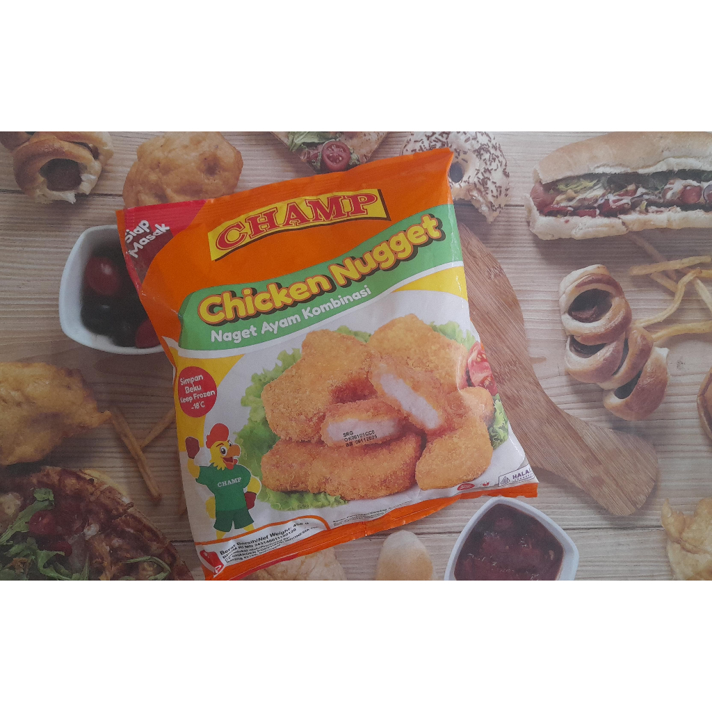 Jual CHAMP Nugget 450 gram | Shopee Indonesia