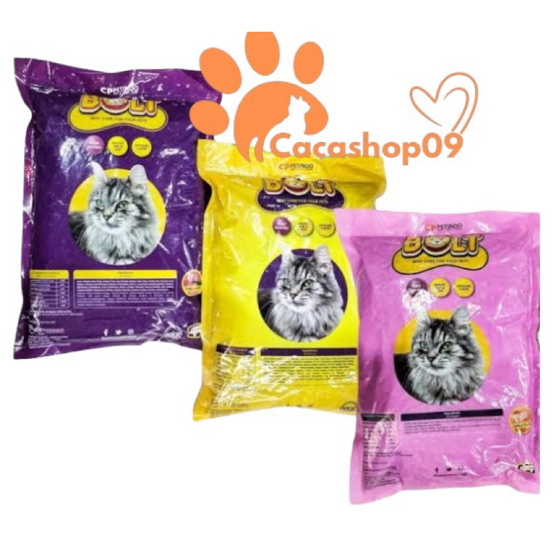 Jual 2PCS BOLT 800gr - MAKANAN KUCING | Shopee Indonesia