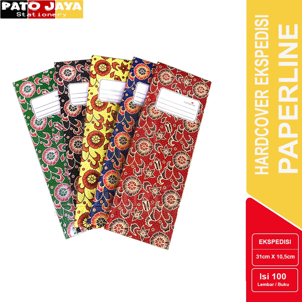 Jual BUKU TULIS HARDCOVER PAPERLINE EKSPEDISI ISI 100 LEMBAR / BUKU ...