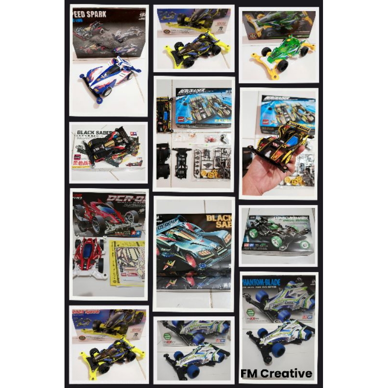Jual Kit mini 4wd berbagai merek sudah dirakit (Baca Deskripsi ...