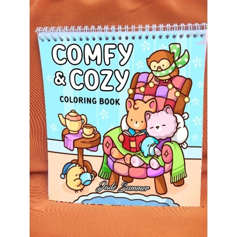 Jual 43hal BUKU MEWARNAI REMAJA COMFY COZY BUKU MEWARNAI ANAK COLORING ...