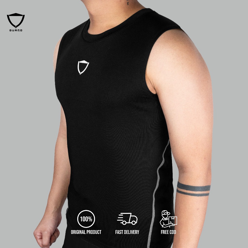 Jual GUARD SLEEVELESS COMPRESSION / KAOS SINGLET BASELAYER TANPA LENGAN ...