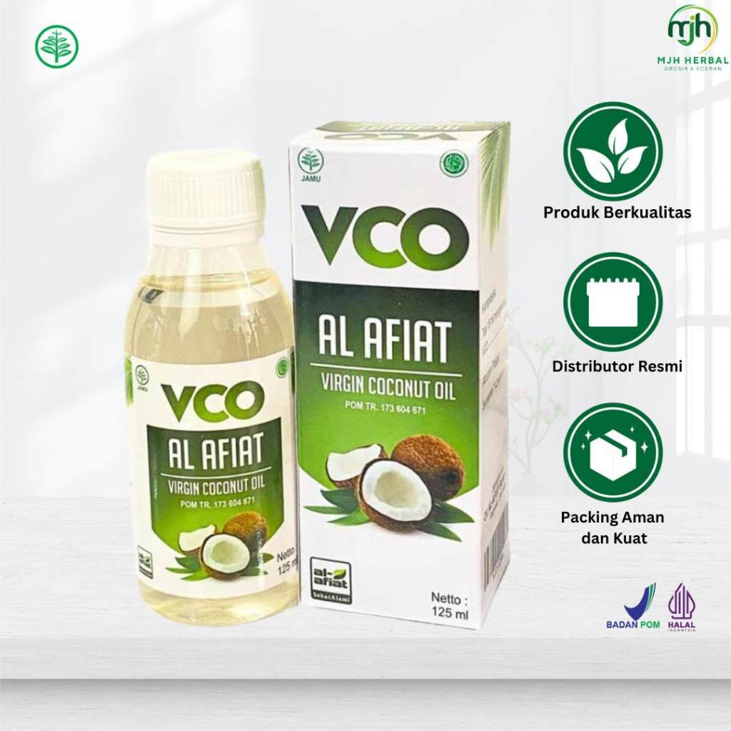 Jual VCO AL AFIAT VIRGIN COCONUT OIL AL-AFIAT (125ML) | Shopee Indonesia