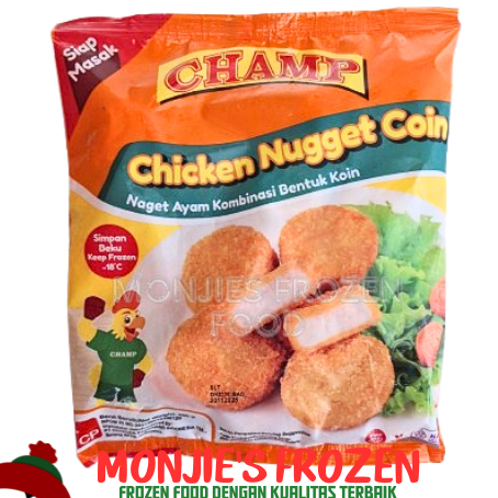 Jual Champ Chicken Nugget Coin 450gr | Shopee Indonesia