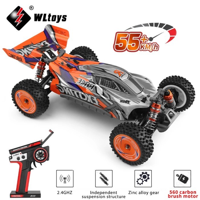 Jual WLtoys 124010 Racing Car Buggy 55KM/H 2.4G 1/12 4WD RTR Toys And ...
