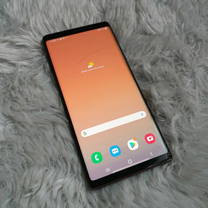 Jual Samsung Galaxy Note 9 Ram 6/128Gb Jaringan 4G eks Garansi resmi ...