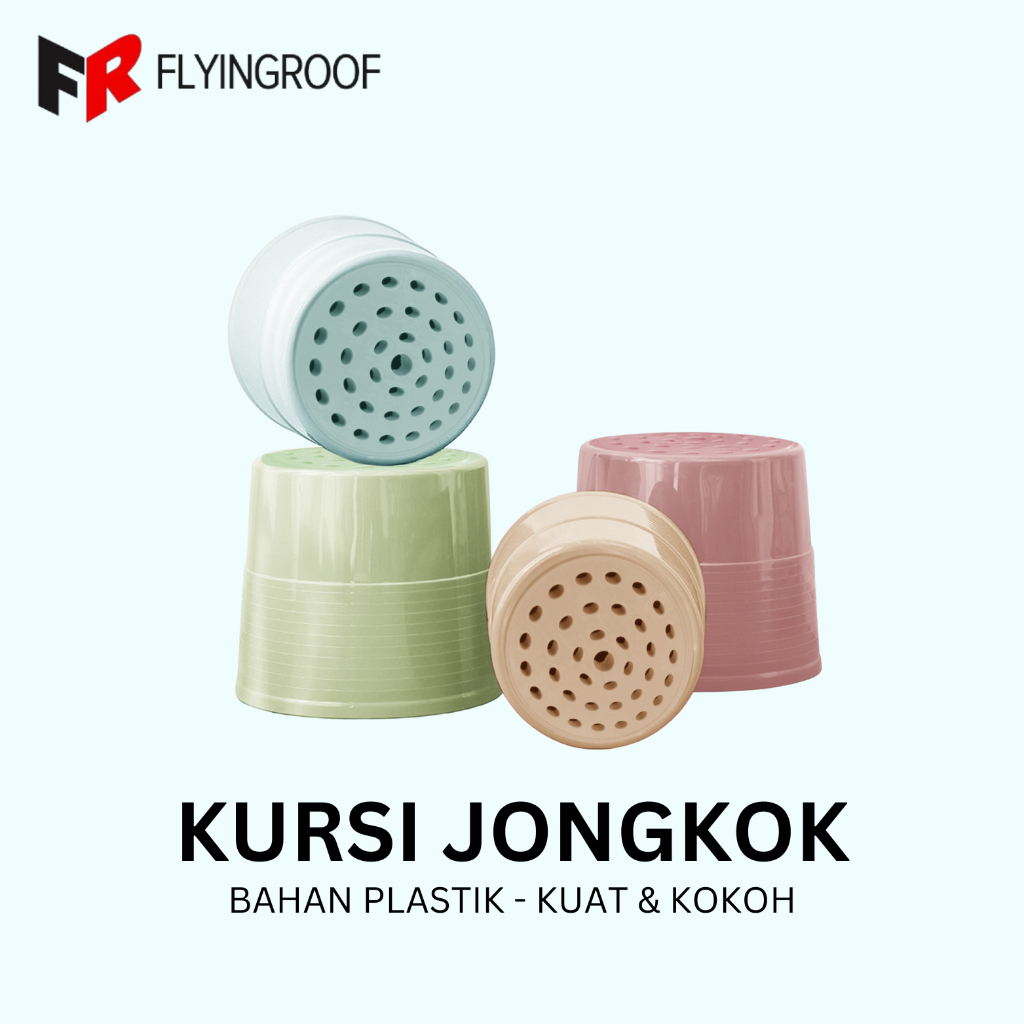 Jual Kursi Plastik Jongkok Kursi Plastik Bulat Bangku Plastik Dewasa ...