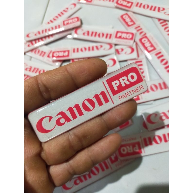 Jual CANON PRO AUDIO, UK 8cm X 2,25cm, LABEL/LOGO/EMBLEM GRILLBOX ...