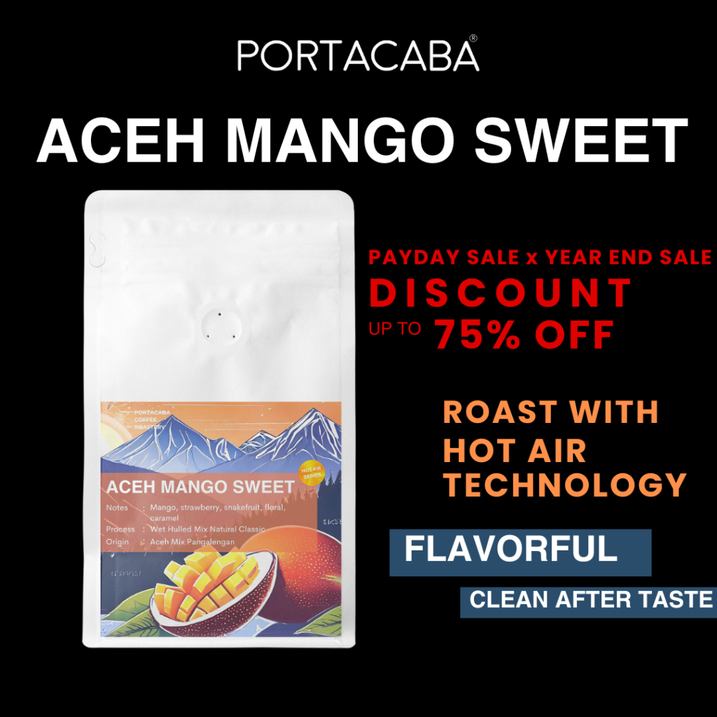 Jual Biji Kopi Arabika Sumatra Aceh Mango Sweet Full Arabika 500 gr ...