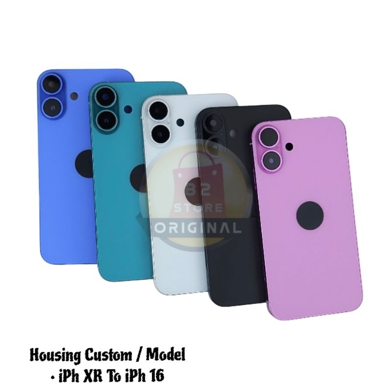 Jual Back Casing - Kesing - Housing Custom iPh XR Model To iP 16 ...