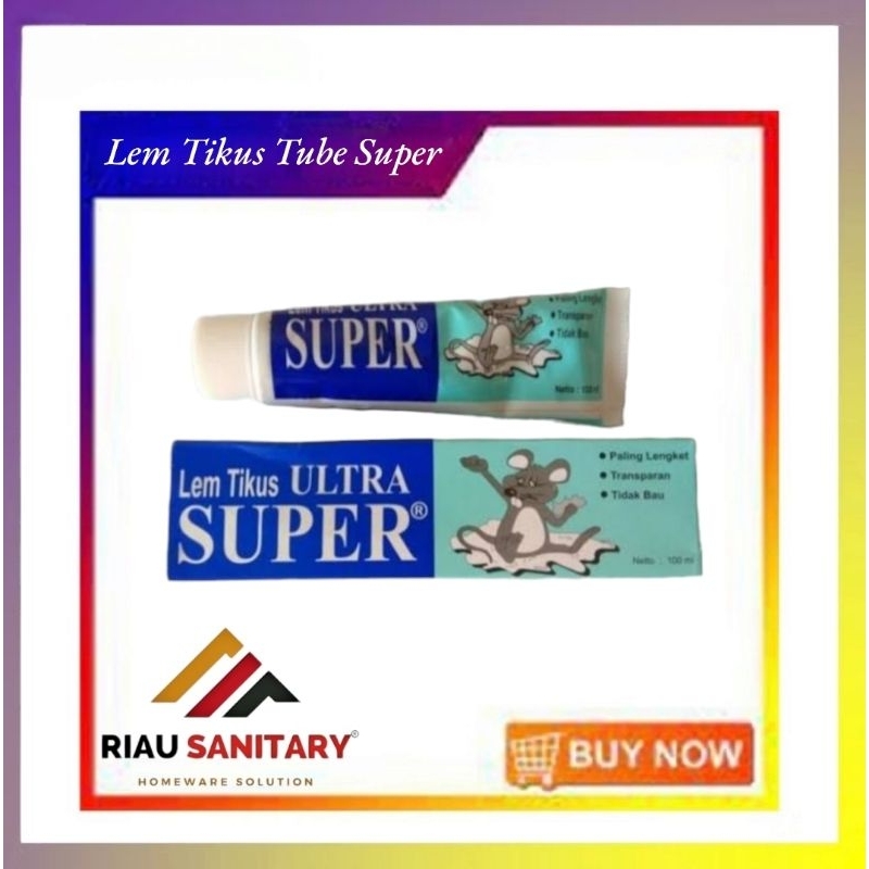Jual lem tikus ultra super 100ml kemasan tube odol/ perangkat tikus 100ml ultra super | Shopee ...