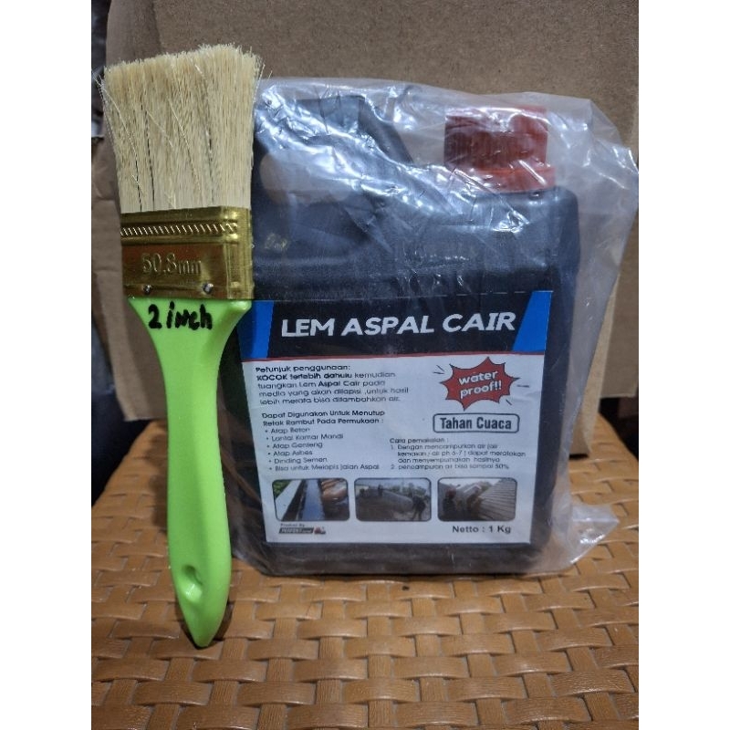 Jual Lem Aspal Cair Untuk Atap Beton Lantai Kamar Mandi Dinding Semen ...
