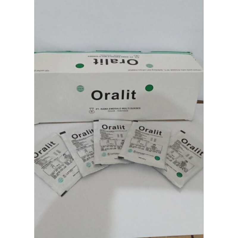 Jual Oralit 100 Sachet (Box) Rama Emerald | Shopee Indonesia