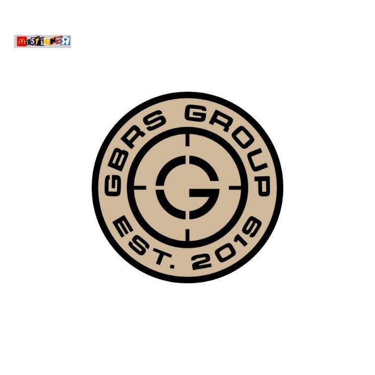 Jual sticker Global Battlefield Research Solutions GBRS GROUP logo ...