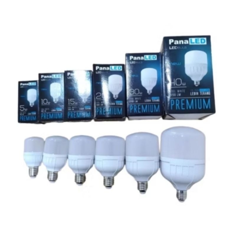 Jual Lampu LED Putih PanaLED Premium By Luby Bohlam LED | Shopee Indonesia