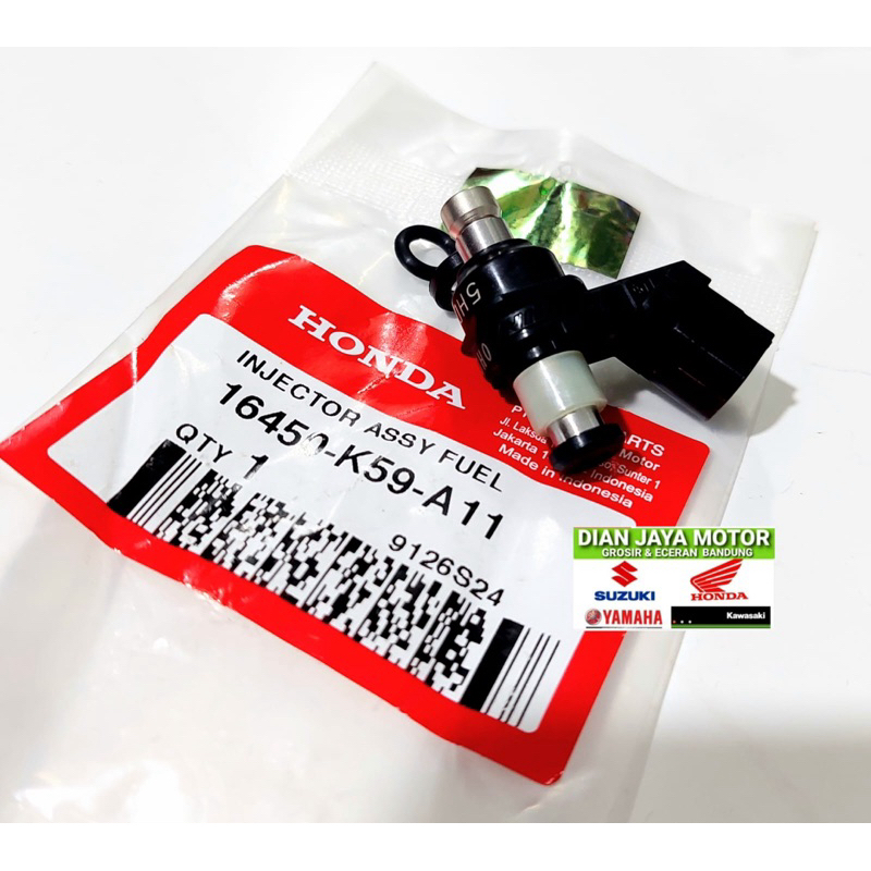 Jual (AHM) injektor k59 Vario 150 6 hole PNP BEAT FI PCX ADV 150 ...