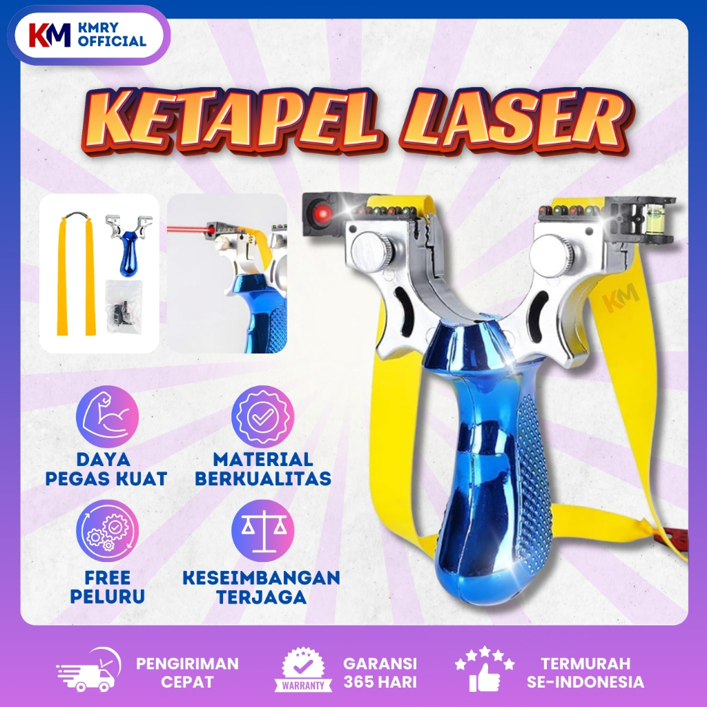 Jual KMRY Ketapel Laser Plintengan Burung Ikan Alumunium Big Power ...