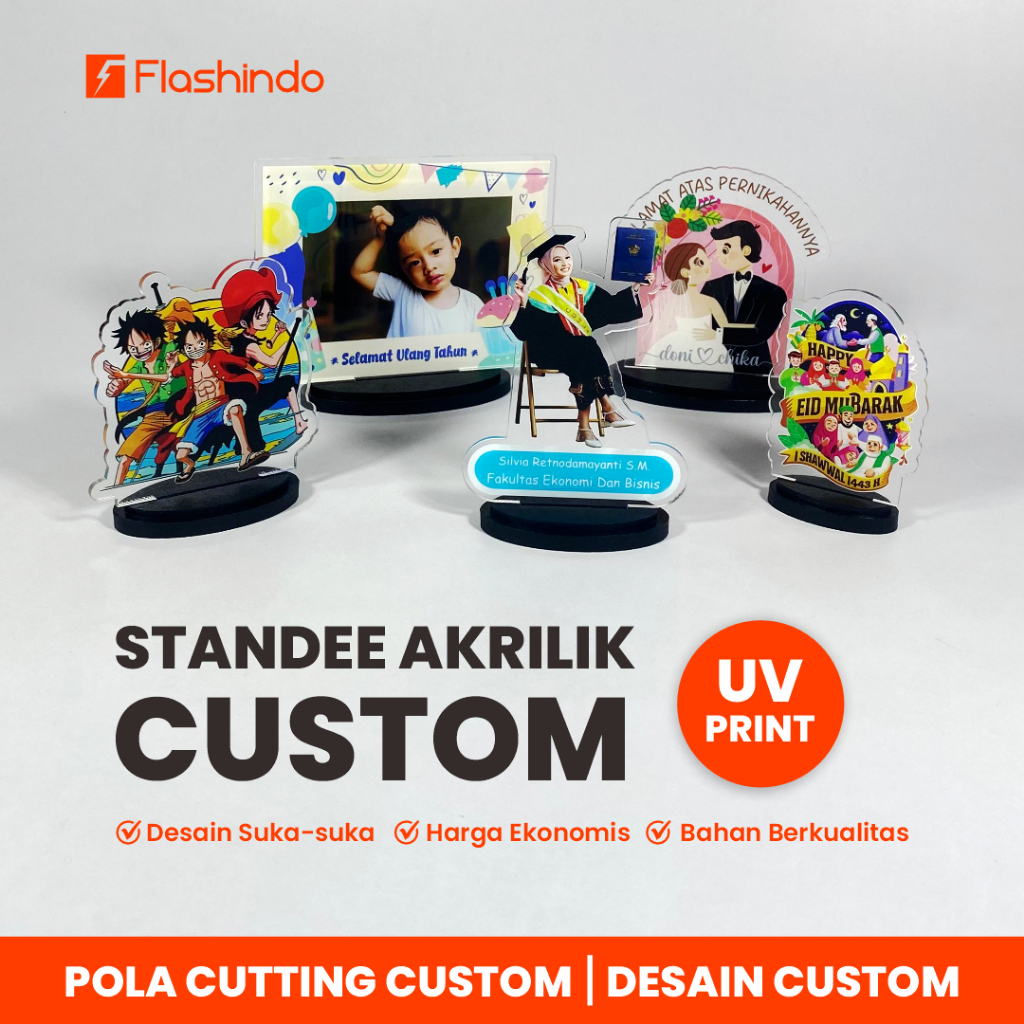Jual Custom Standee ANIME | Standee Akrilik Kartun | Mini Standee ...