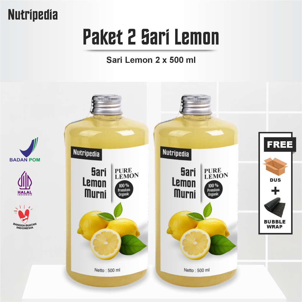 Jual Nutripedia Sari Lemon 1 Liter | Shopee Indonesia