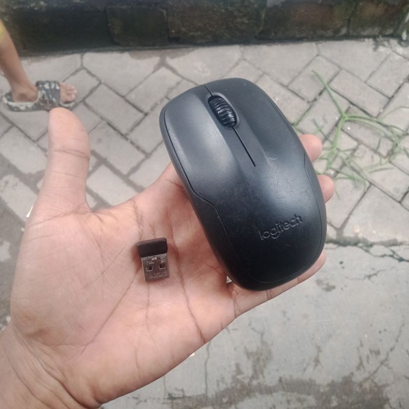 Jual Mouse Logitech M150 [Second] Untuk keyboard MK220 | Shopee Indonesia