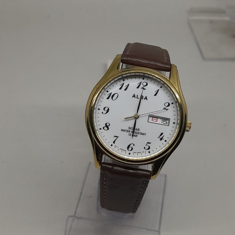 Jual Alba solar V158 0AX0 mens watch | Shopee Indonesia