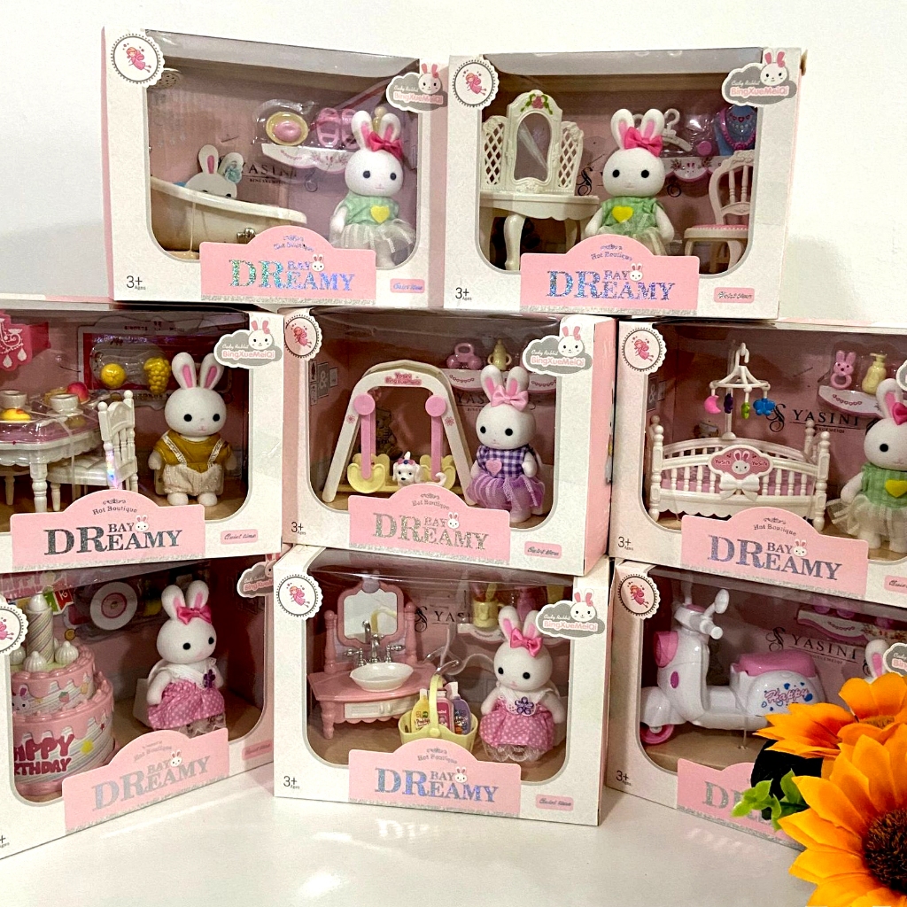 Jual SP Yasini Rabbit Doll House | Shopee Indonesia
