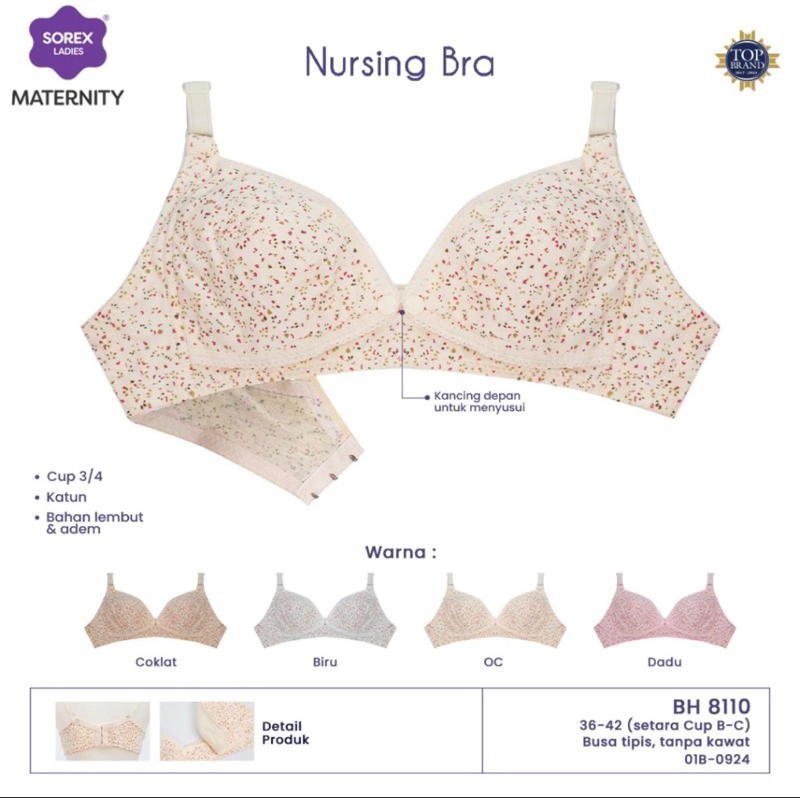 Jual SOREX 8110 BRA MENYUSUI-BH MENYUSUI | Shopee Indonesia