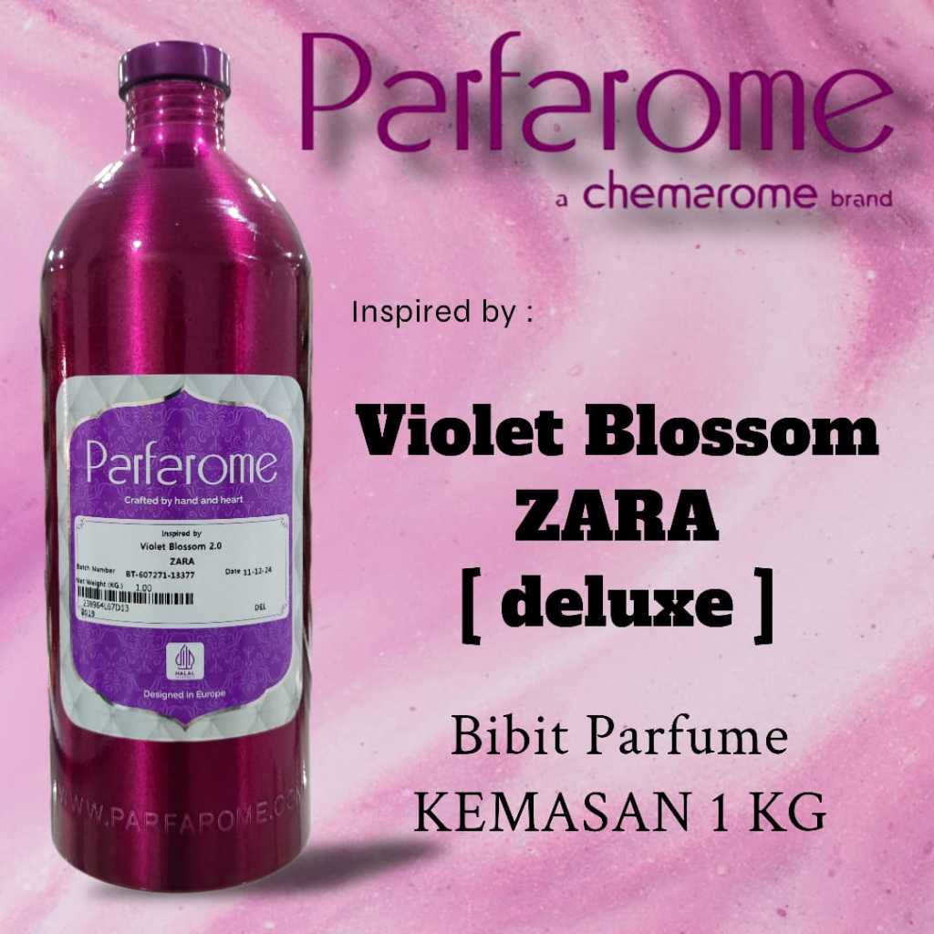 Jual Parfarome Deluxe - ZRA VIOLET BLOSSOM | Bibit parfume murni segel ...