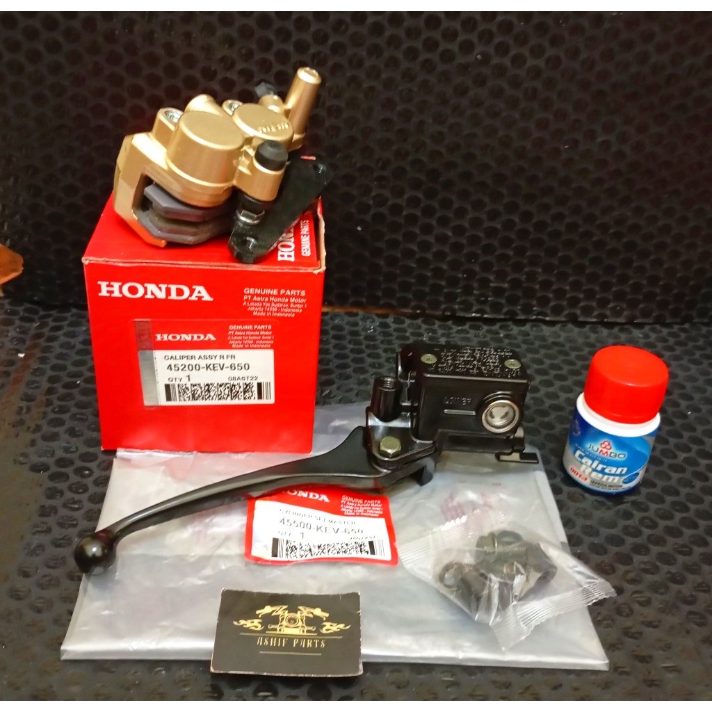 Jual Master Rem Atas Assy Set Kaliper Rem Depan Supra X Lama Supra Fit ...