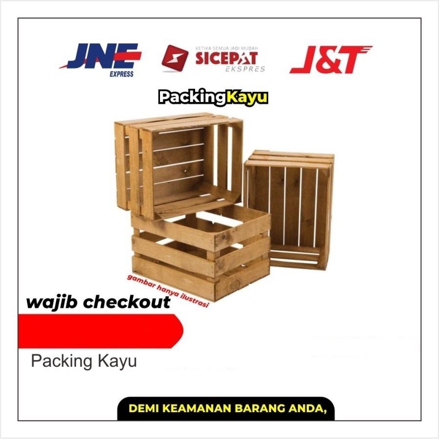 Jual Tambahan Packing Kayu VMP | Shopee Indonesia