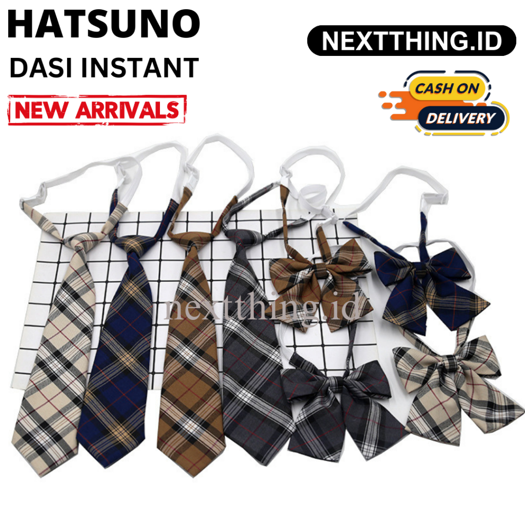 Jual NEXTTHING.ID - HATSUNO - DASI INSTANT DASI SEIFUKU JK DASI SERAGAM ...