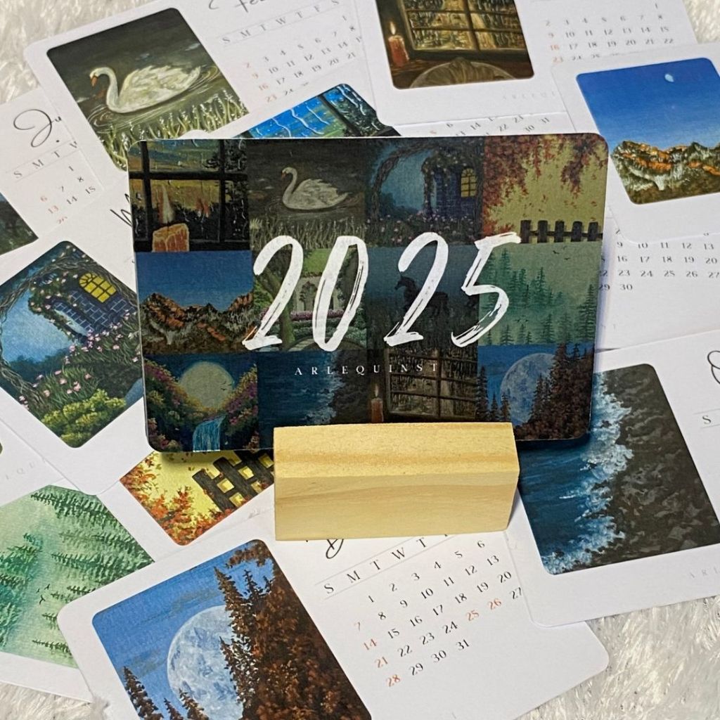 Jual Kalender Mini 2025 | Kalender Meja Aesthetic | Dekorasi Pajangan ...