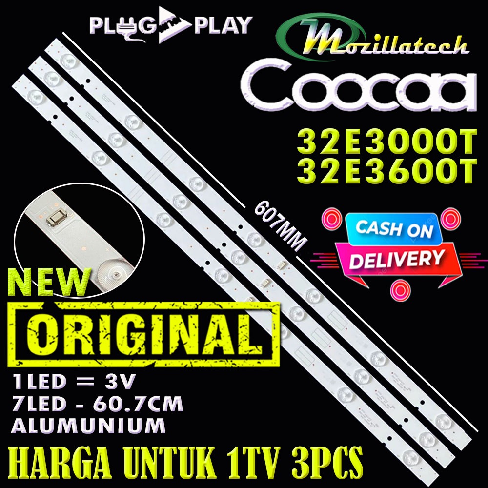 Jual BACKLIGHT COOCAA 32E3000T 32E3600T 32E3000 32E3600 LAMPU LED BACKLIGHT TV COOCA COCA ...