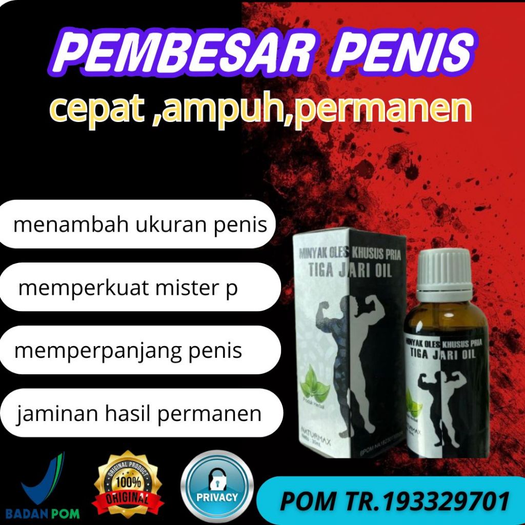 Jual DAUN TIGA JARI ASLI - Pembesar Mister P Permanen Pembesar Kelaminpria Obat Pembesar ...