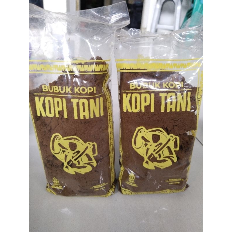 Jual Kopi bubuk robusta 200 gram Lampung cap Kopi Tani | Shopee Indonesia