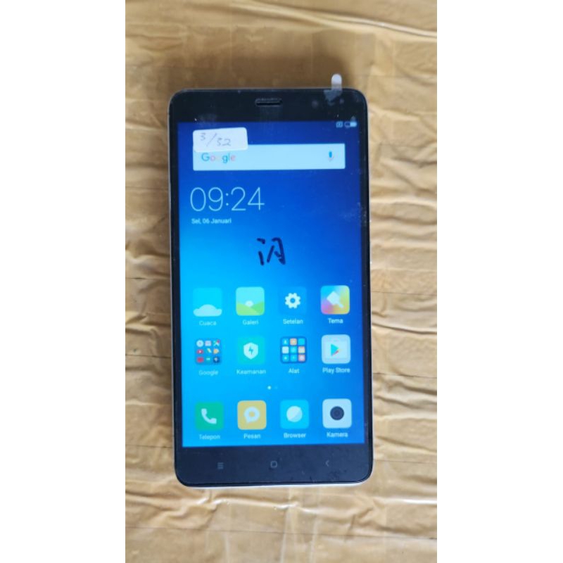 Jual Xiaomi redmi note 3 pro kenzo (qualcom) normal original (second) 4g ram 2/16gb 3/32gb ...